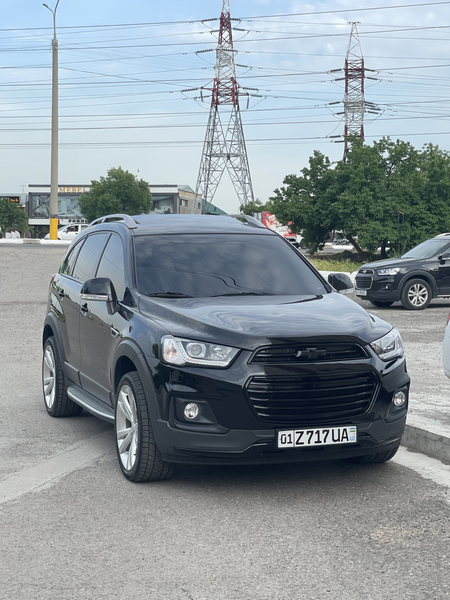 Captiva 2018 yil rangi qora
