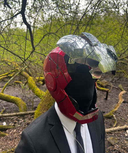 ironman helmet automatic