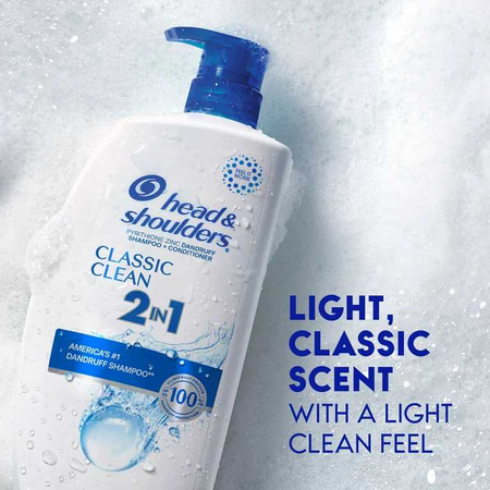 Шампунь от перхоти Head & Shoulders Classic Clean! Made in USA!