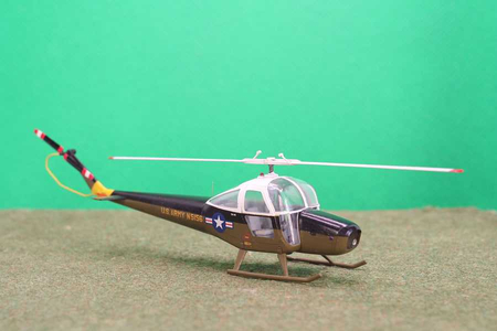 Сборная модель вертолета YH-41 Seneca (Амодел, 1/72)