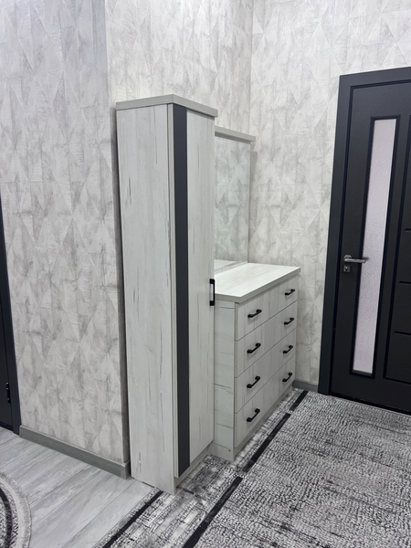 2х комнатная квартира, Сергели 8 в новостройке, евро ремонт.