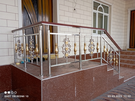 Перила из нержавеки