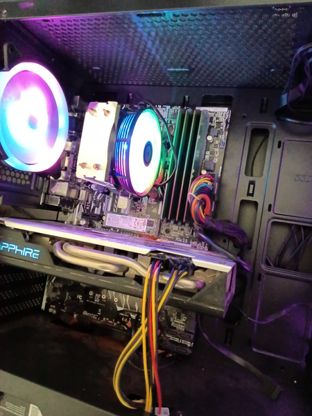 Игравой компьютер комплект i7 7 поколения 16 Гб ОЗУ ссд м2 128+ хдд