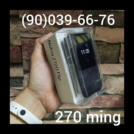 Nokia 2660 flip, Dostavka 24/7, Kafolat, Gsm, Yengi tella mutloqo.New.