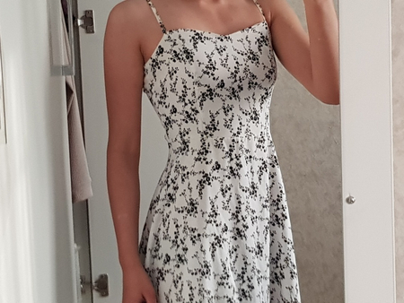 Платье белое длинное