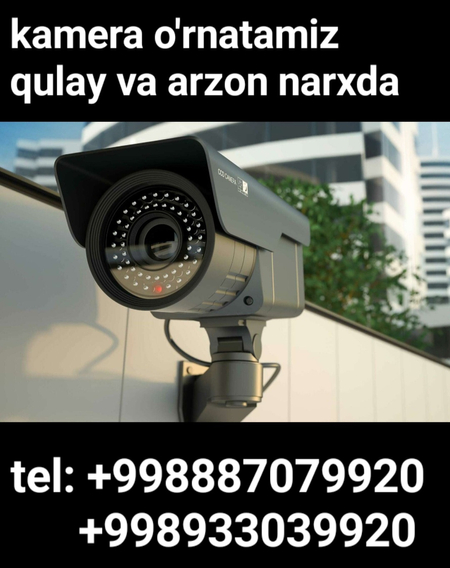 Kamera o\\\'rnatamiz
