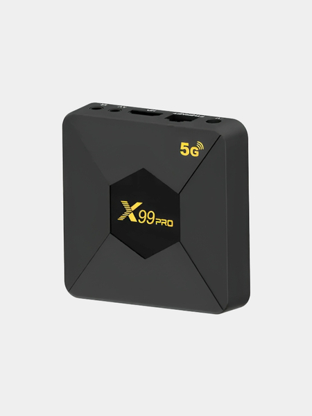 Приставка Android 13 TvBox  X99 Pro 5G, Ultra HD, 4K HDR