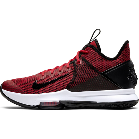 Nike Lebron Witness 4 Basketball Boot/Shoe - Black/Gym Red/White