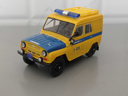Коллекционная модель УАЗ-469, масштаб 1:43