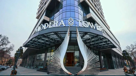 ЖК MODERA TOWERS Ш.Руставели Гостиница Россия коробка 1-ком 27 м2