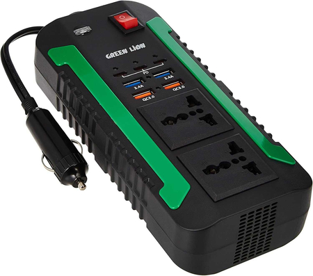 Car Pilot Green Spark 3 GNSPOW 300W /Автомобильный инвертор мощности
