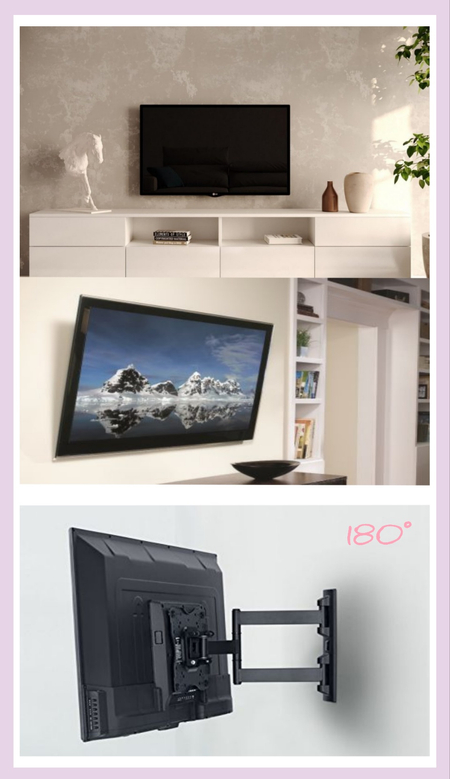 Кронштейн 32-75дм tv до 75кг Кранштейн установка на стену