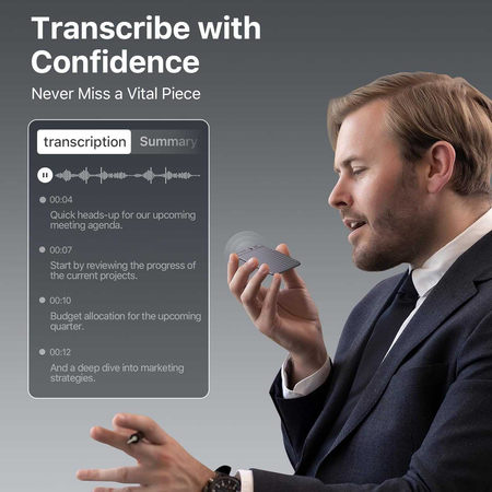 Plaud Note Диктофон с Chat GPT для iPhone c Magsafe + Чехол