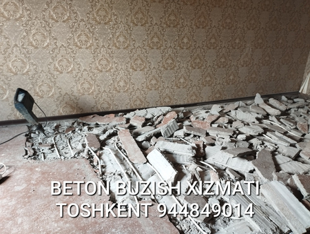 Beton buzish ishlarni qilamiz