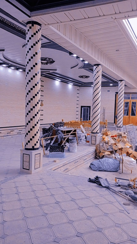 Ablsofka Eron Uzbekiston g'ishlari Kafel. Burchakka.teramiz MALYARKA