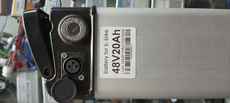 Аккумулятор 48V 20Ah для электровелосипеда