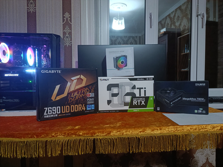 Komp core i7 12700, nvidia rtx3060ti 8gb