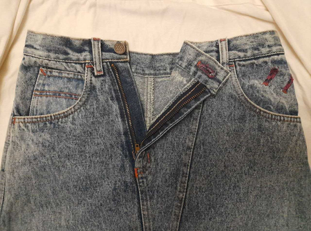 Винтажная вареная юбка Lee Cooper