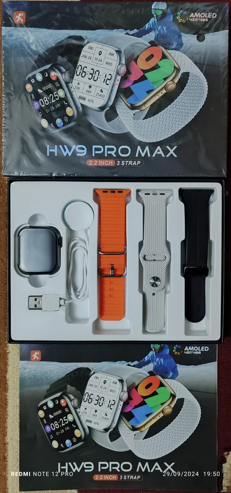 HW9 Pro max smart watch
