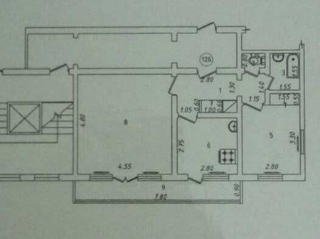 Юабад 8. 2х ком. 58м2. Разделка