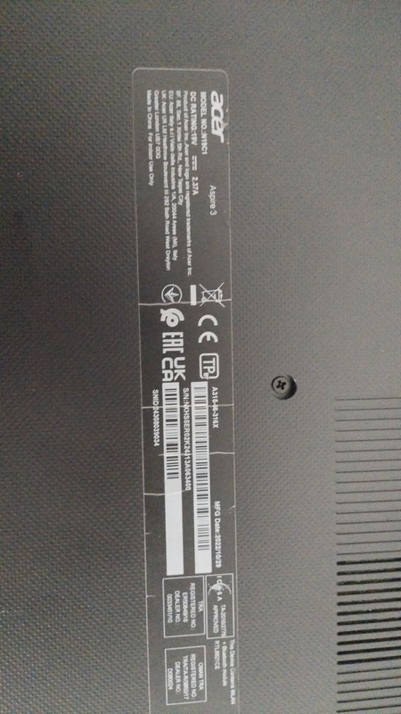 Acer Ноутбук Acer i3