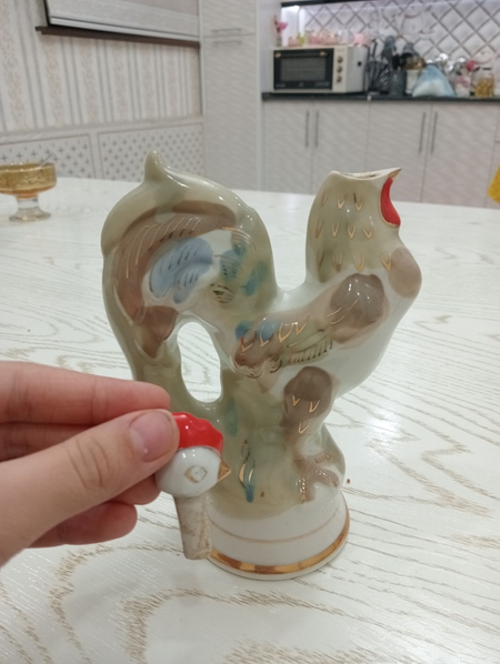 Кувшин курица  с крышкой сувенир