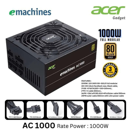 Продается Модульный блоки питания от бренда ACER 550w - 1000w оригинал