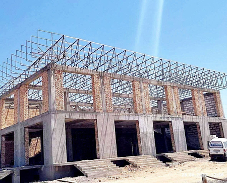 Harhil turdagi issiqhona tom naves stadion qurish hizmati