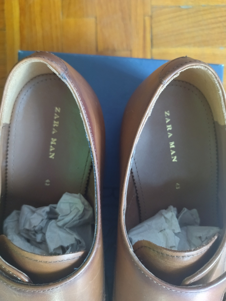 Мужские туфли ZARA монки 42-43