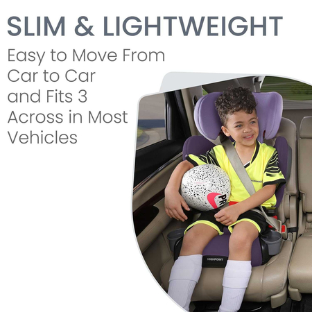 Автокресло Britax Highpoint Backless Belt-Positioning Booster Seat!