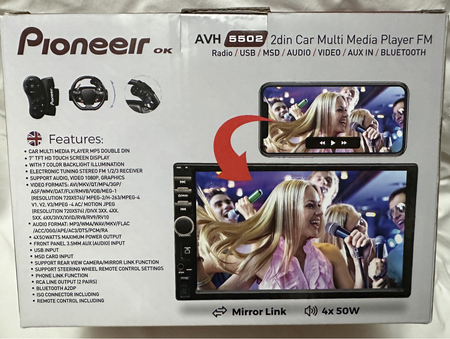 Pioneeer monitor sensorli