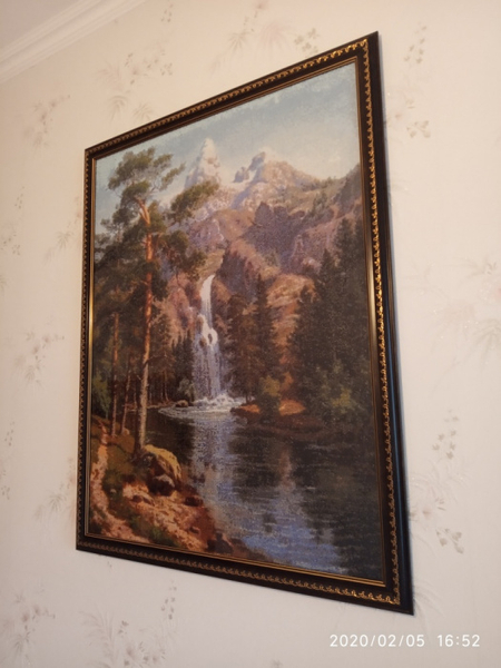 Продам картину вышивка крестиком