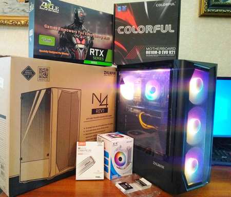 НеДoPoГо Core_i5-12400/ 16Gb_DDR4/ 512Gb_NVME/ RTX3050 +Игры +Гарантия