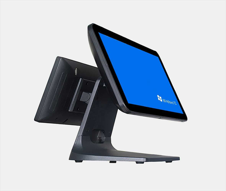 POS моноблок двухсторонний для ресторанов 15,6+11,6/i3/RAM4ГБ/SSD128ГБ