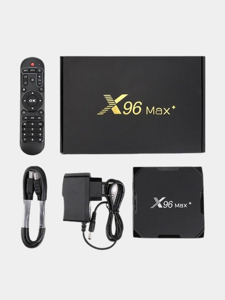 Тв приставка андроид, X96Max+
