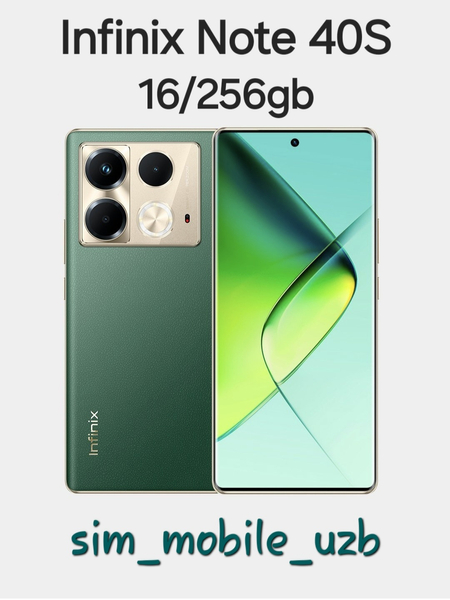 Infinix Note 40S New 2024 Super Skidka+Garantiya+Dastavka