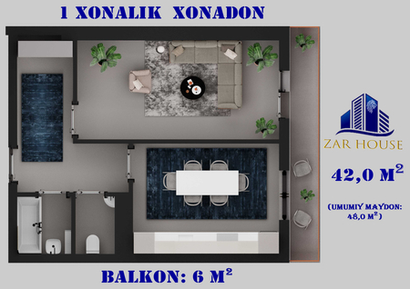 Zarhouse Olmaliq yangi uylar