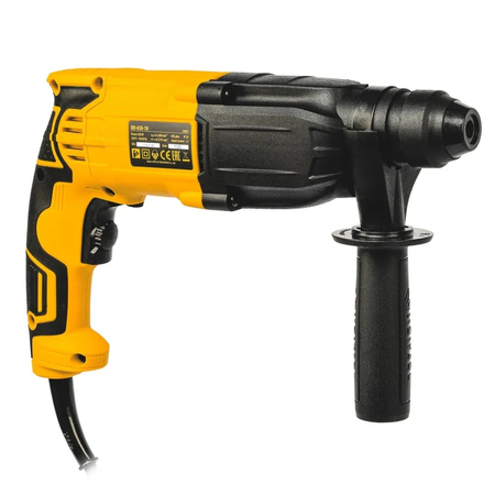 Перфоратор электрический RH-650-18, SDS-plus, 650 Вт, Denzel