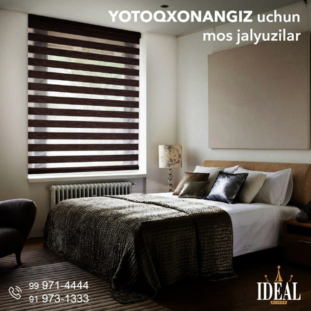 Жалюзи Jalyuzi IDEAL BLINDS tezkor