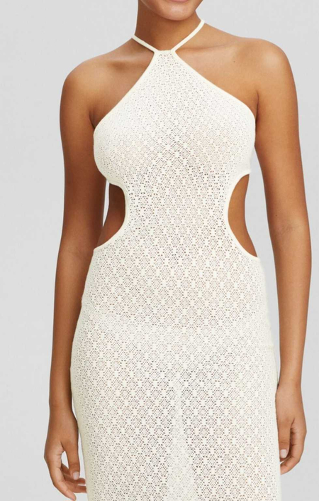 Платье сарафан для пляжа BERSHKA