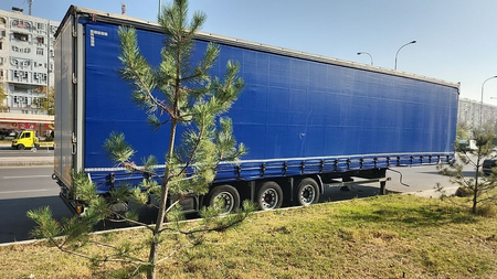 Полуприцеп мега КОГЕЛЬ. KOGEL MEGA ПРИЦЕП 105