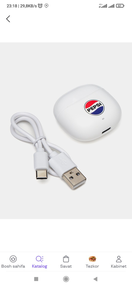 Pepsi Earbuds navushnik