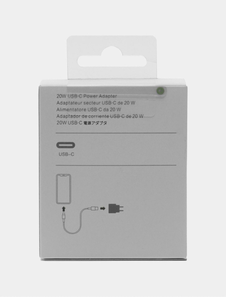 20w Адаптер для Айфона(IPhone) блок питания зарядка Type-c - lightning