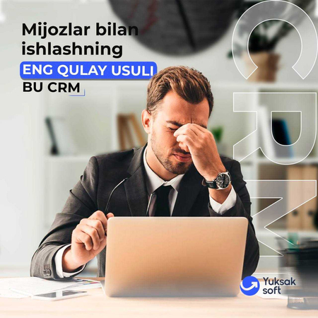 CRM, Bitrix, AmoCRM - biznesingizni mijozlar bazasi!