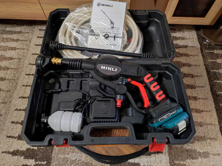 Беспроводной карчер для мойки автомобиля/karcher аккумуляторный
