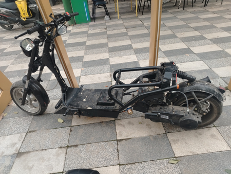 Benzinli mopet 200 kubali mator