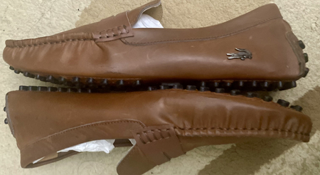 Новые мужские макасины Lacoste