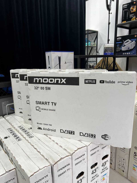 Телевизор Moonx 43AH700-43M850 Доставка+прошивка каналов бесплатно