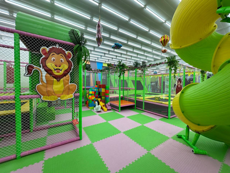 Детский игравой лабиринт, Детская площадка, Игравые зоны