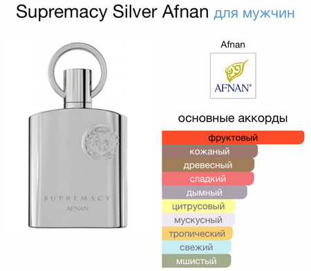 AFNAN silver, heaven, gold